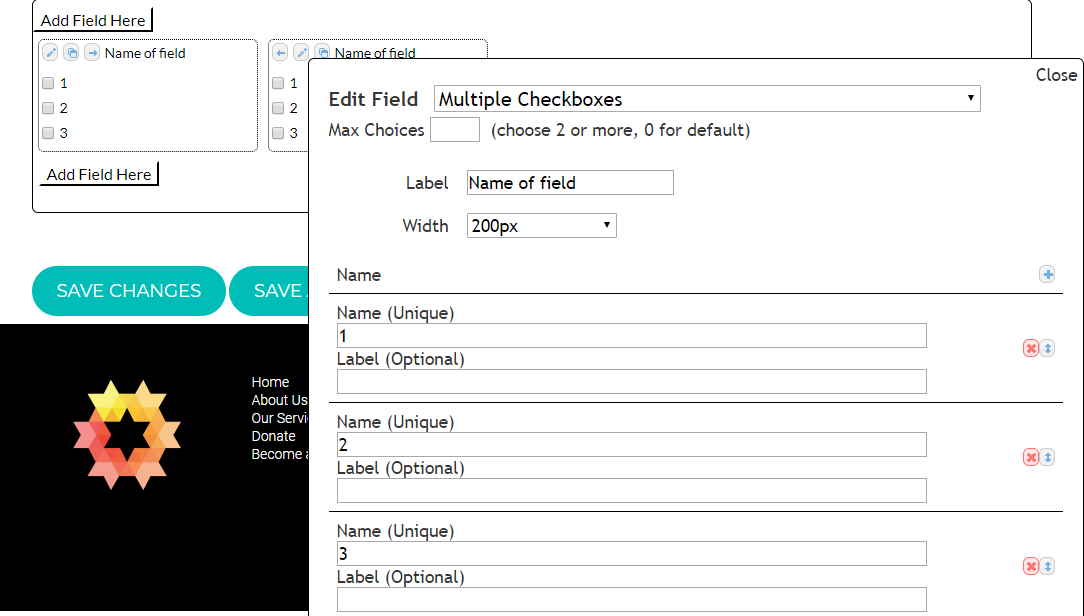 Form Field Descriptions – Shulware